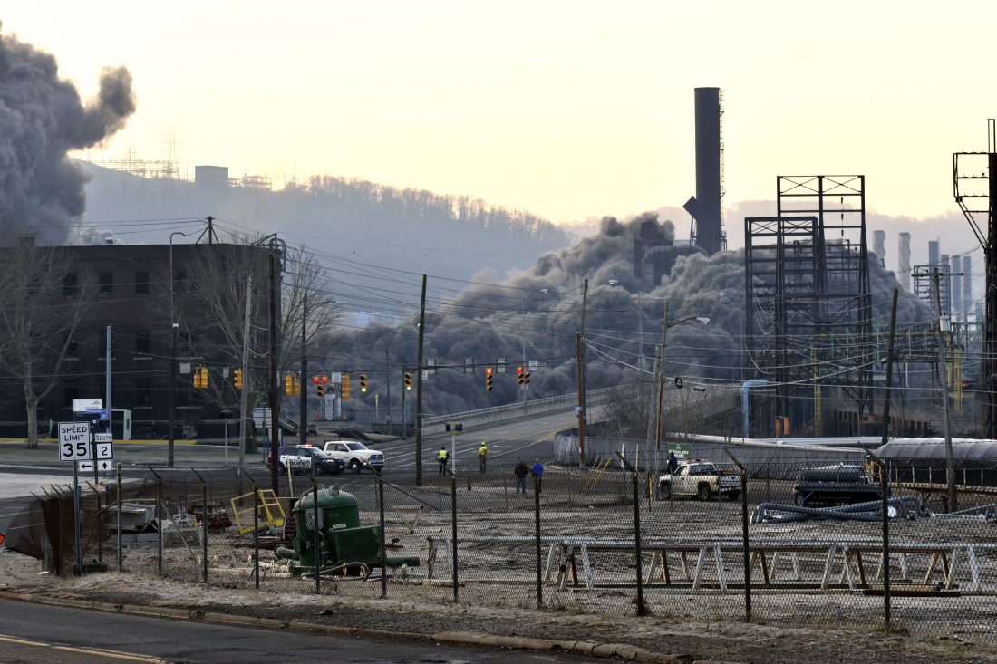 Weirton’s Skyline Changes Forever as Former Basic Oxygen Plant Comes ...